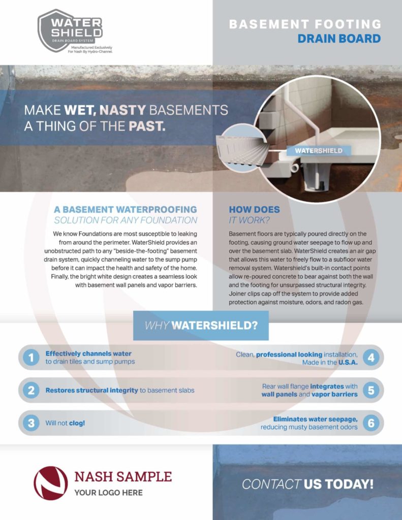 Watershield Sales Sheet - Nash Distribution